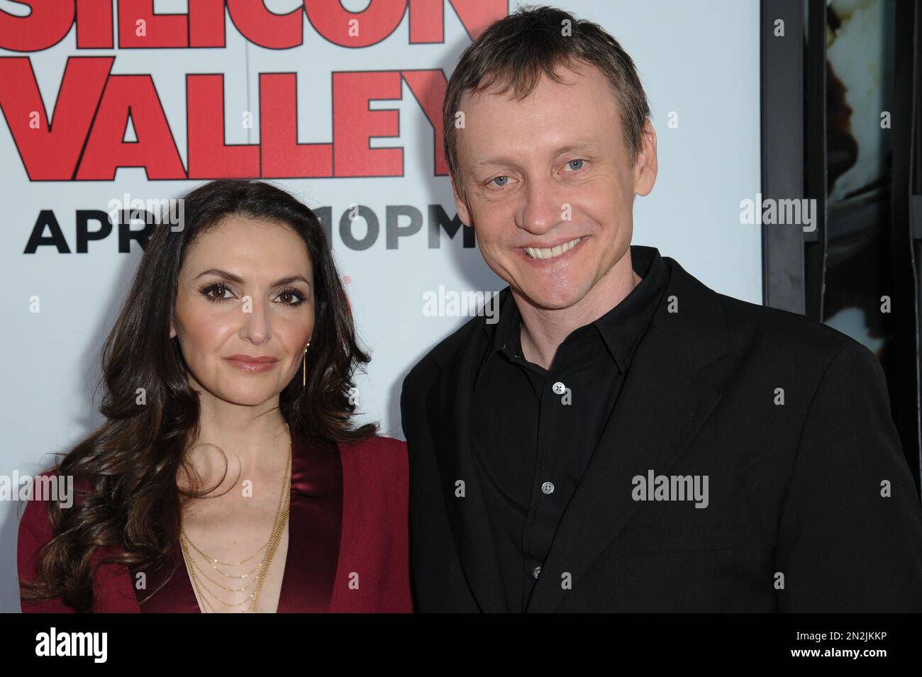 Michele Maika, left, and writer Alec Berg arrive at the LA Premiere For ...