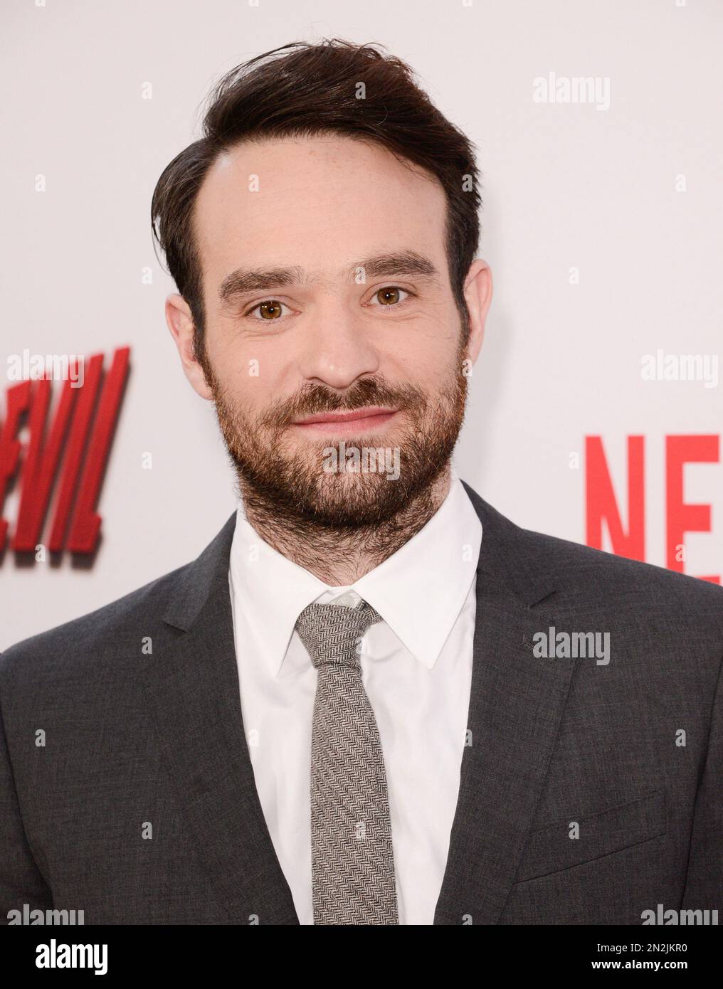 Actor Charlie Cox attends the premiere of the Netflix original series ...