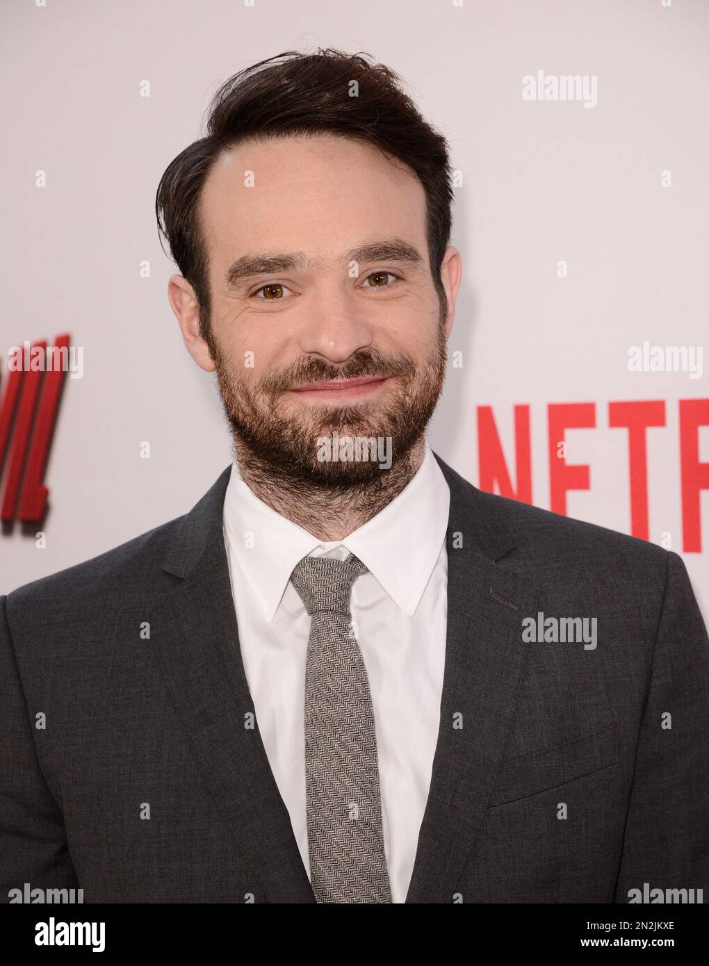 Actor Charlie Cox attends the premiere of the Netflix original series ...