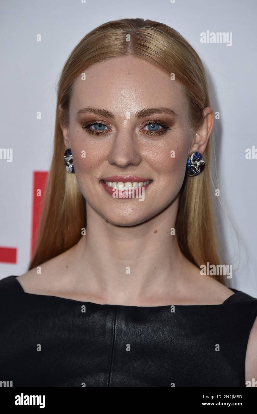 Deborah Ann Woll arrives at "Marvel's Daredevil" on Thursday, April 2 ...