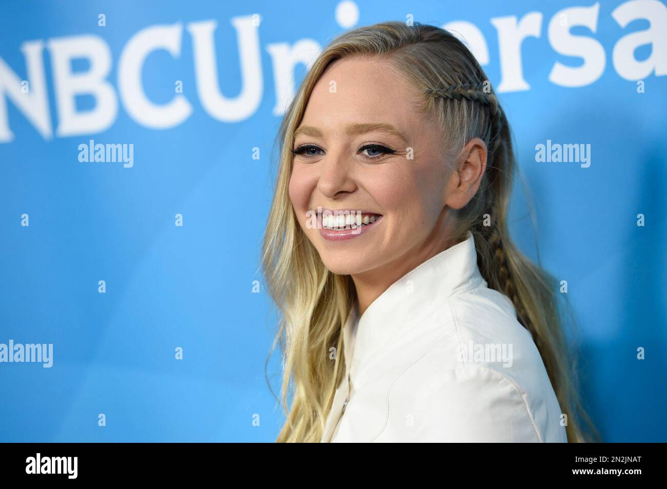 Portia Doubleday arrives at the NBC Universal Summer Press Day at The ...