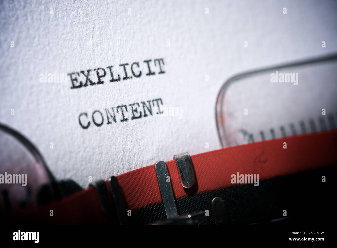 Explicit content warning hi-res stock photography and images - Alamy