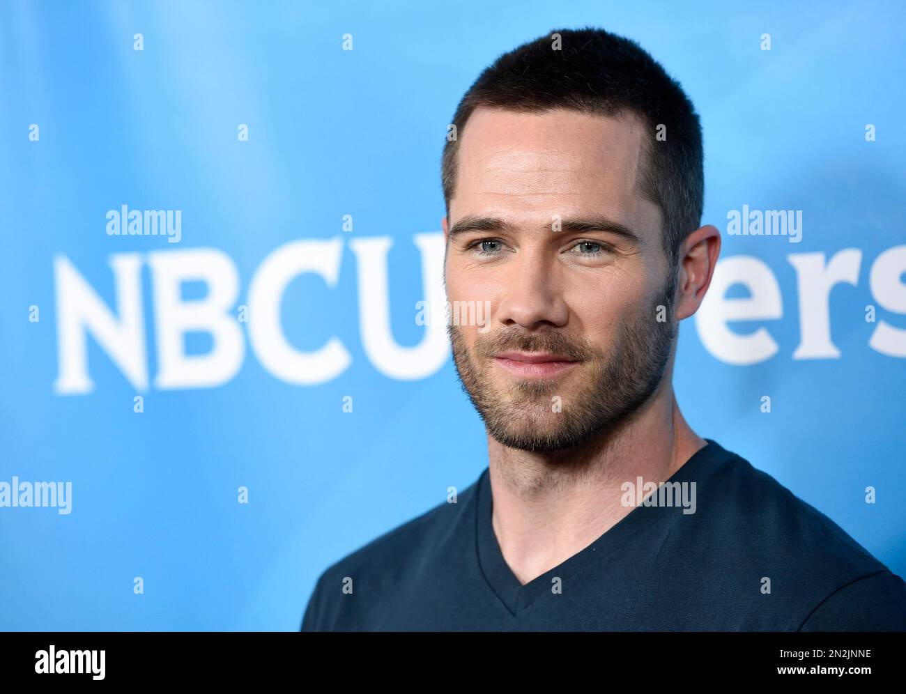 Luke Macfarlane arrives at the NBC Universal Summer Press Day at The ...