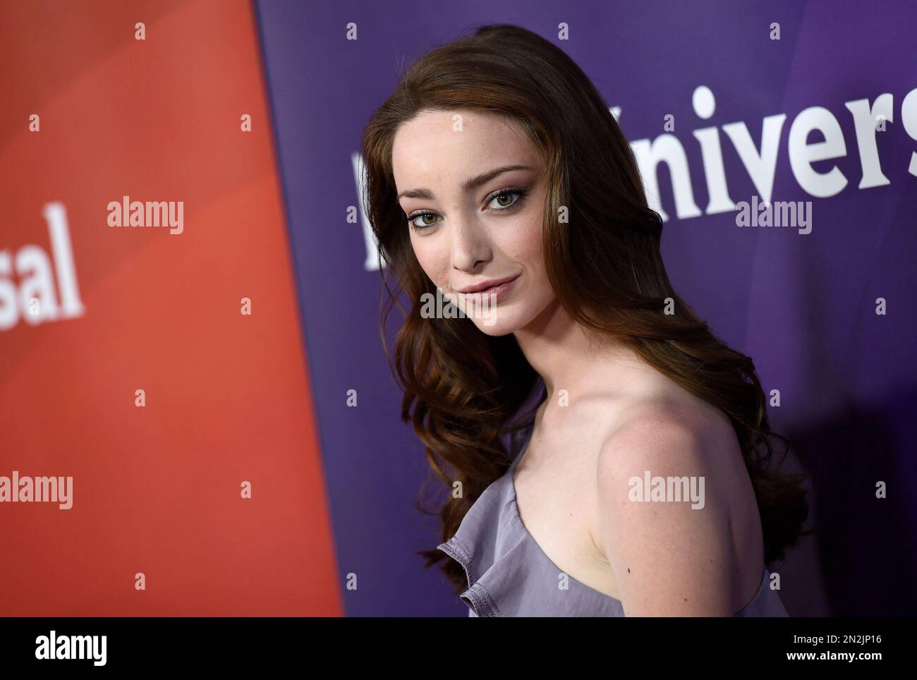 Emma Dumont arrives at the NBC Universal Summer Press Day at The ...