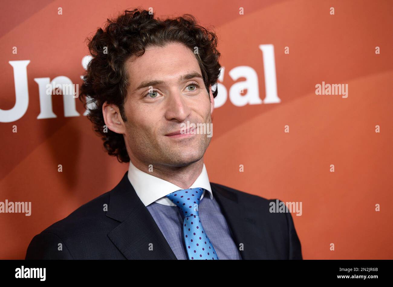 Justin Fichelson arrives at the NBC Universal Summer Press Day at The ...