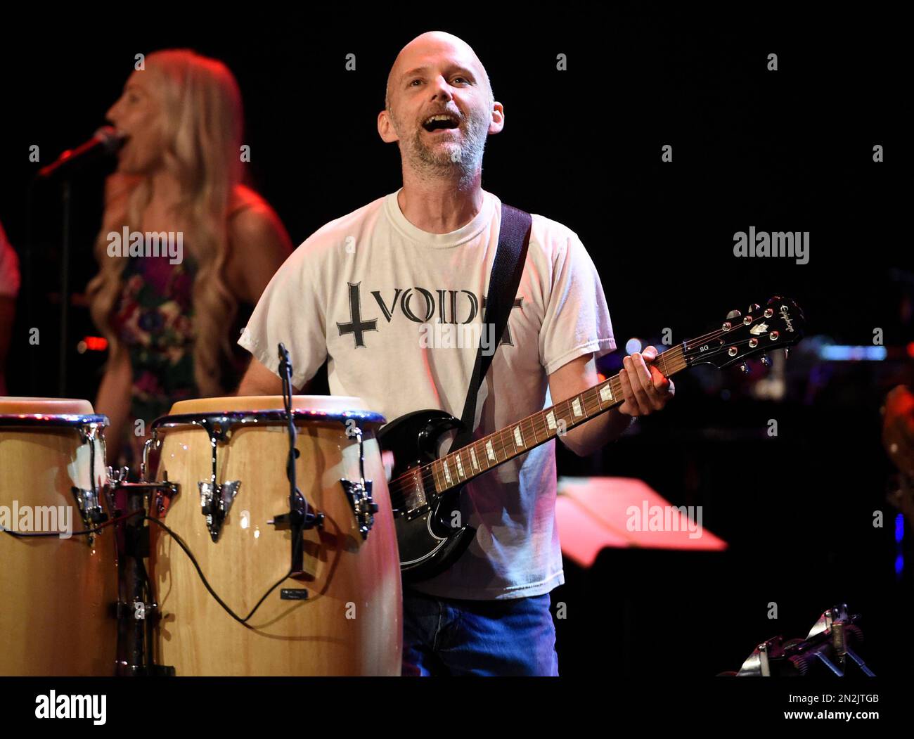 Moby performs at the David Lynch Foundation Music Celebration at the ...