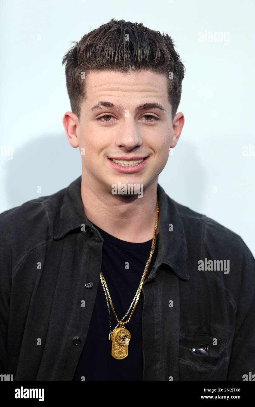 Charlie Puth arrives at the premiere of "Furious 7" at the TCL Chinese ...