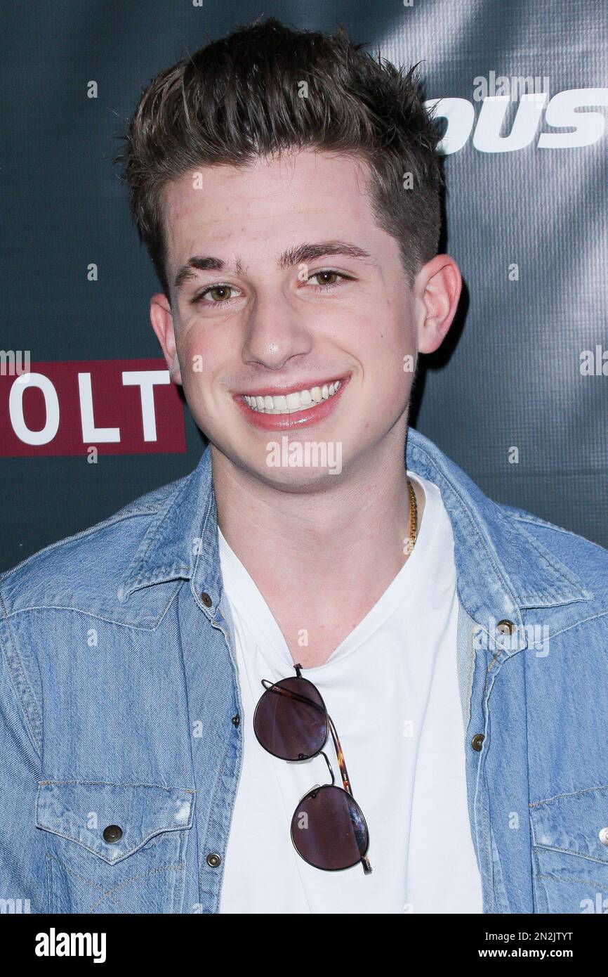 Charlie Puth arrives at the "Furious 7" Takeover held at the Revolt ...