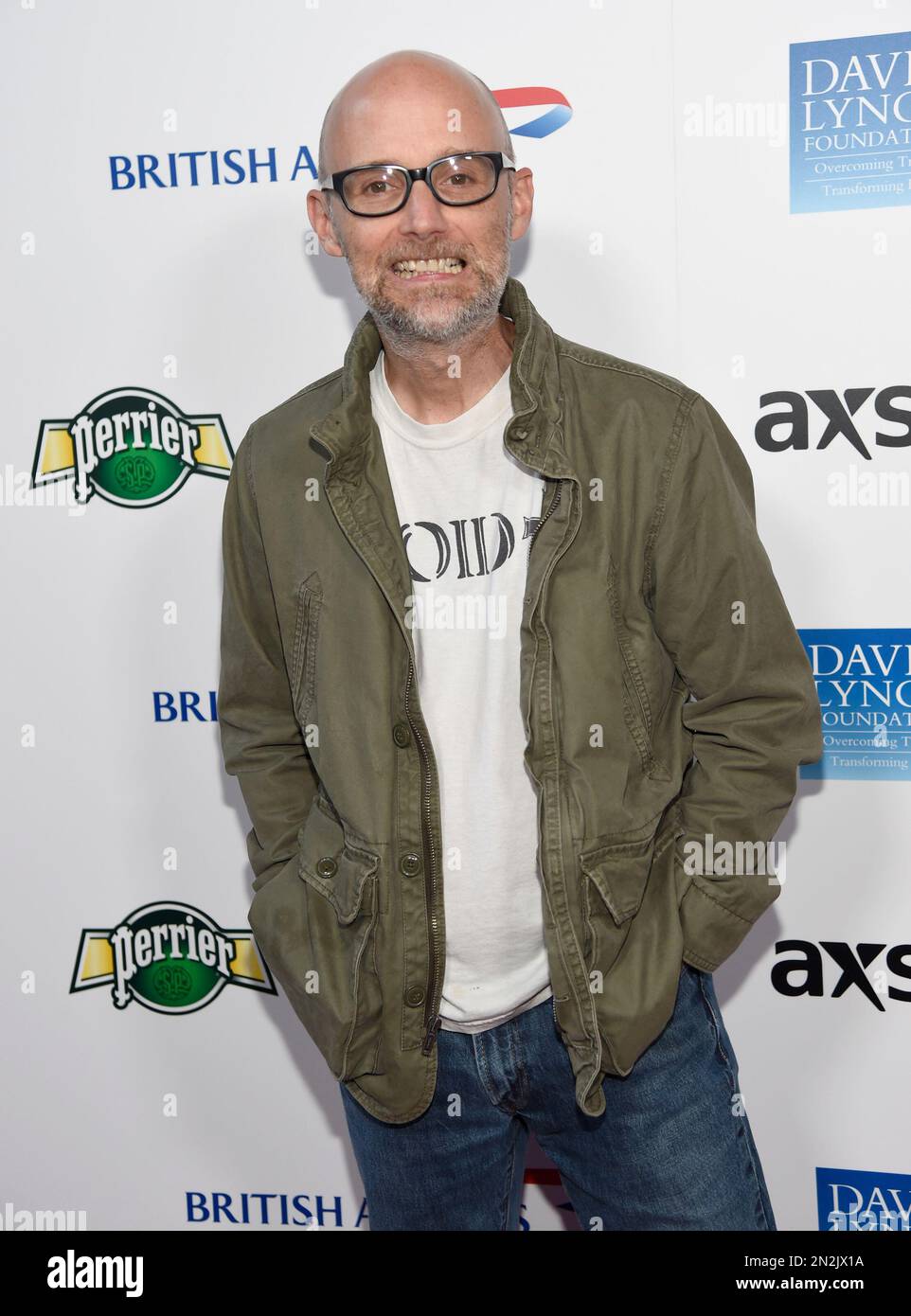 Moby attends the David Lynch Foundation Music Celebration at the ...