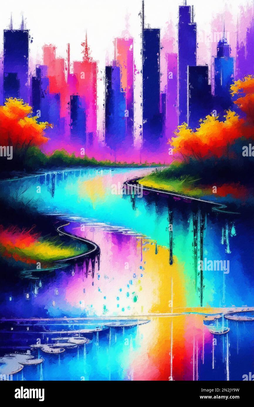 Expressionism oil painting hi-res stock photography and images - Alamy