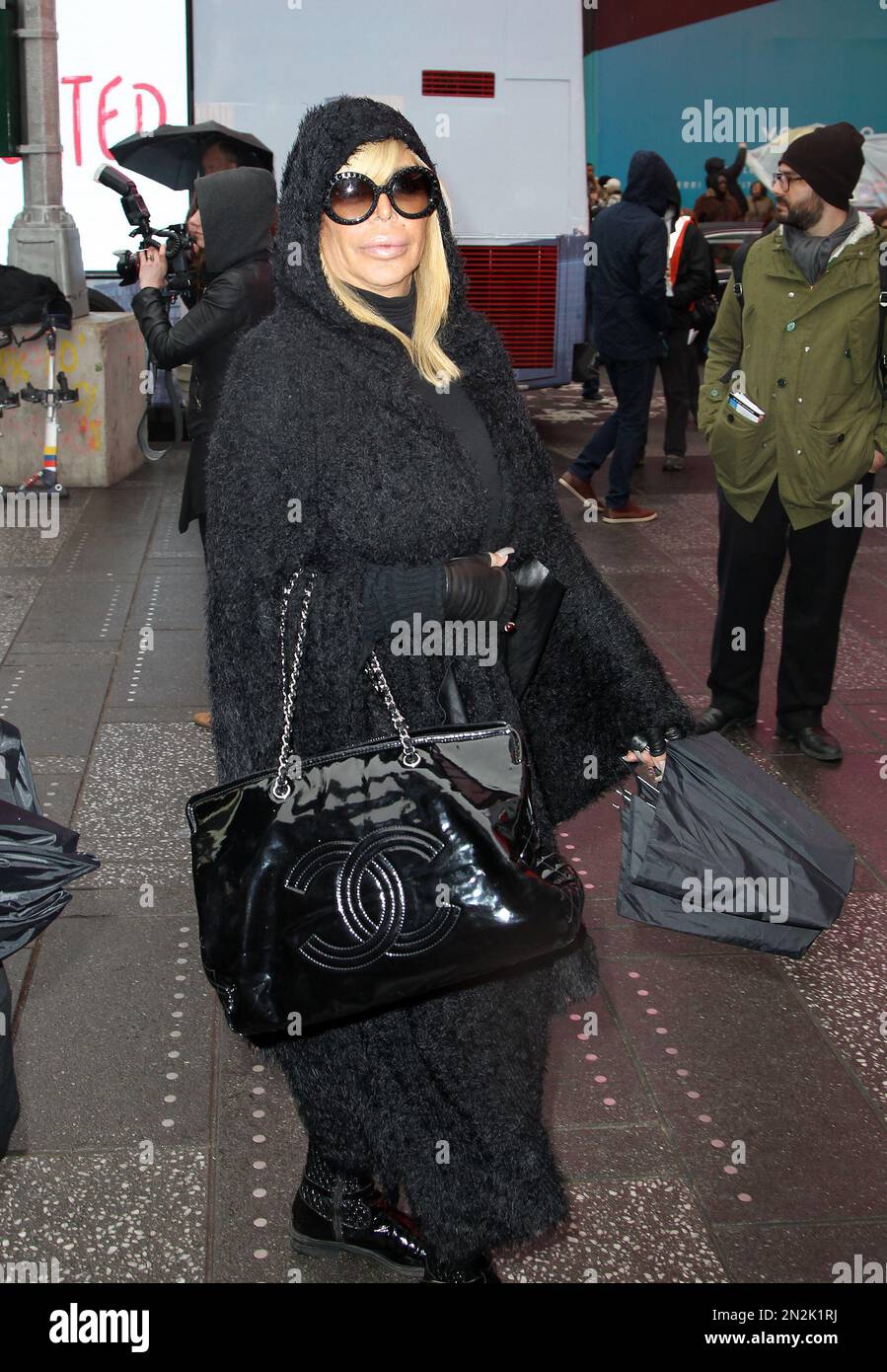 Big Ang aka Angela Raiola attends a celebration of the new AOL original ...