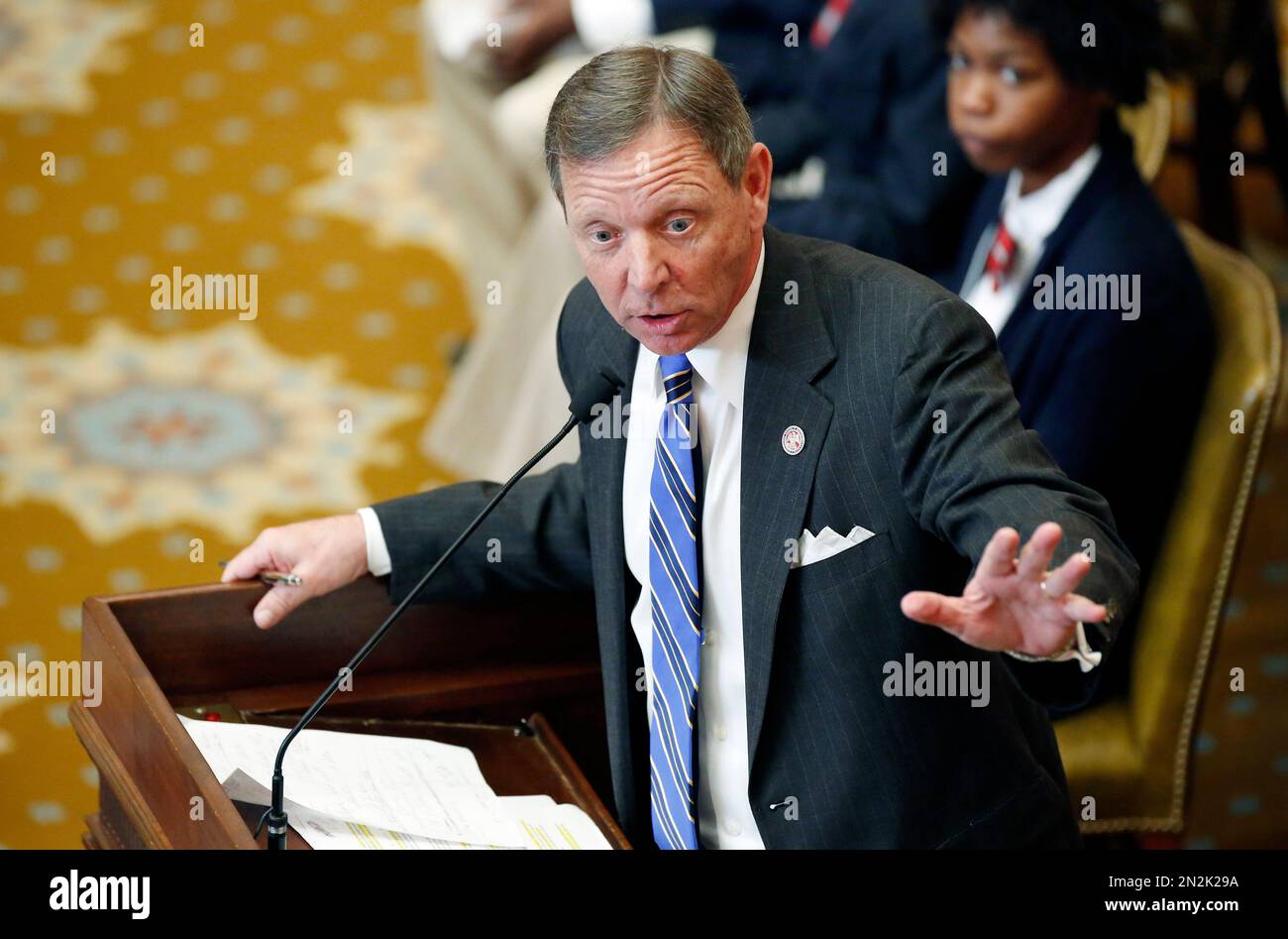 House Rules Committee Chairman Mark Formby, R-Picayune argues for a ...