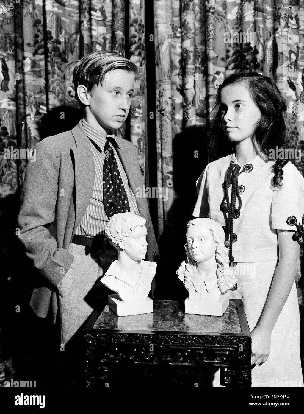 Michael McCormick and his sister, Constance, children of Mr. and Mrs ...