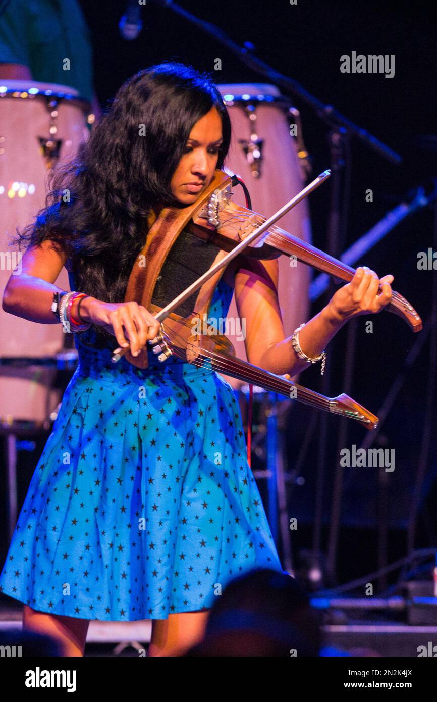 Gingger Shankar performs on stage during Brian Fest: A Night To ...