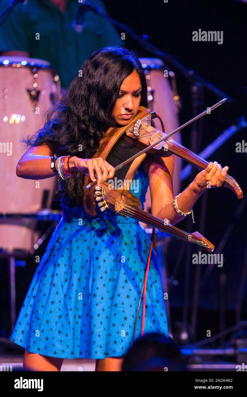 Gingger Shankar performs on stage during Brian Fest: A Night To ...