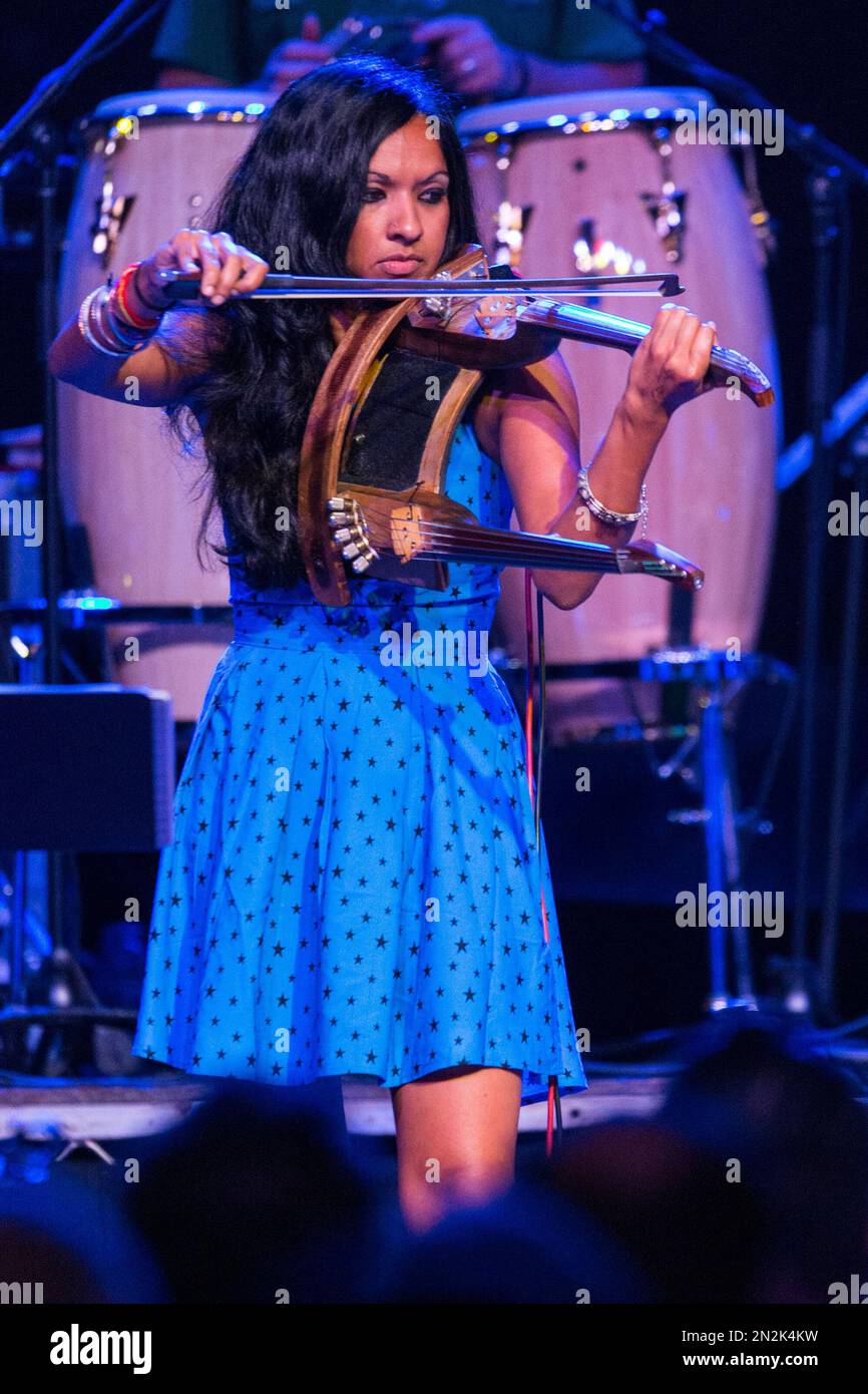 Gingger Shankar performs on stage during Brian Fest: A Night To ...