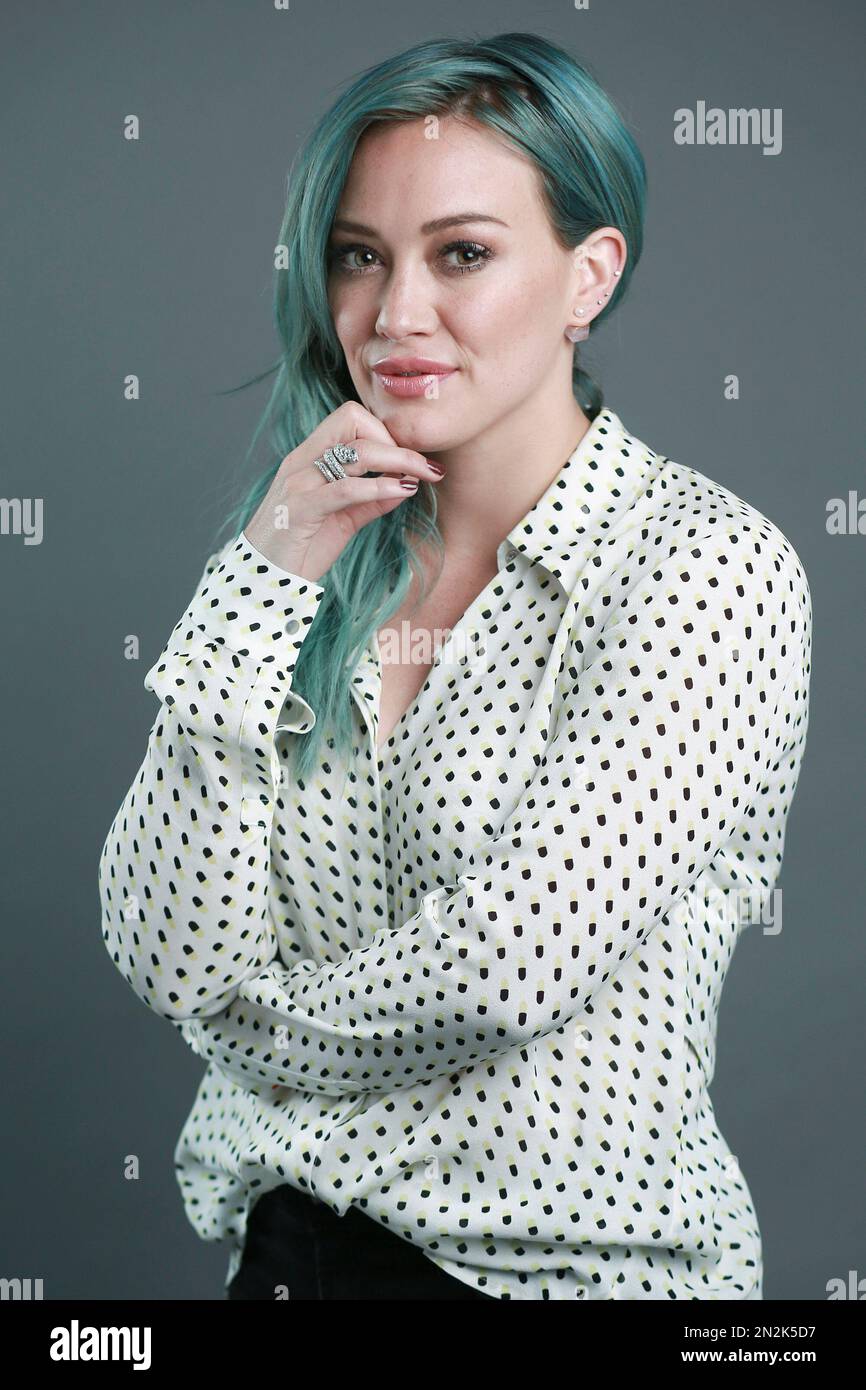 Actress Hilary Duff pose for a portrait in promotion of her/his role in the upcoming TV Land ...