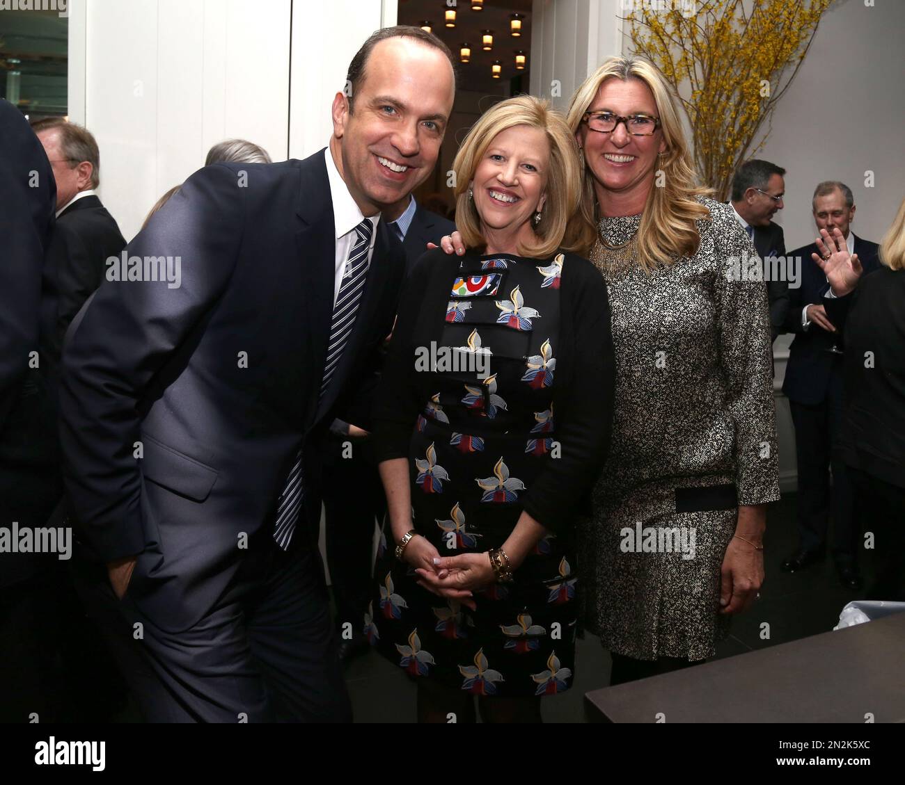 From left, Ben Sherwood, President Disney-ABC Television Group, Abbe ...
