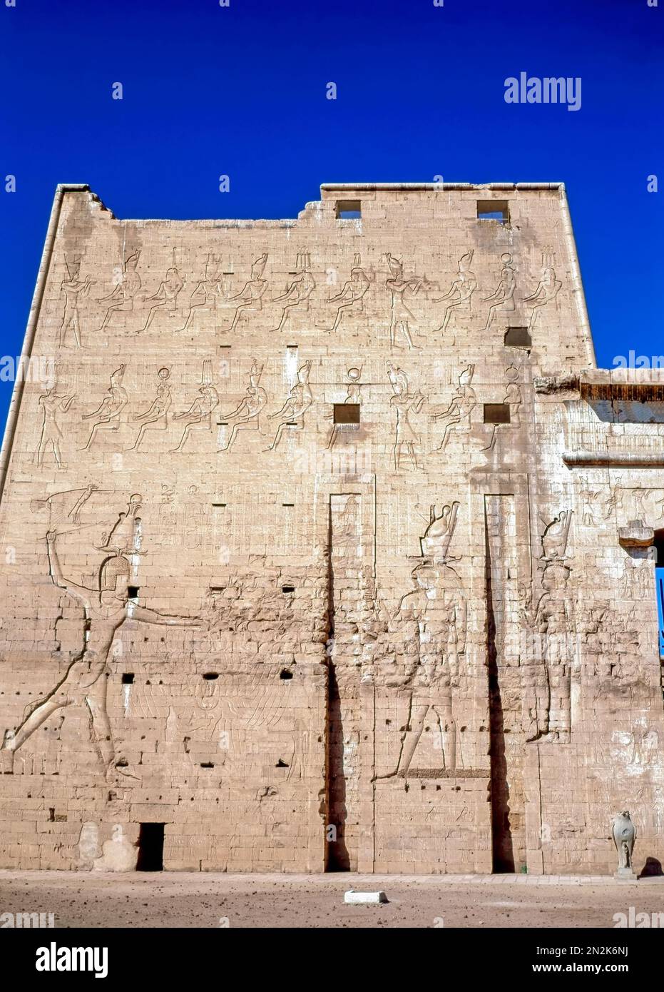 Temple dedicated to Horus, the falcon headed god, it was built during ...