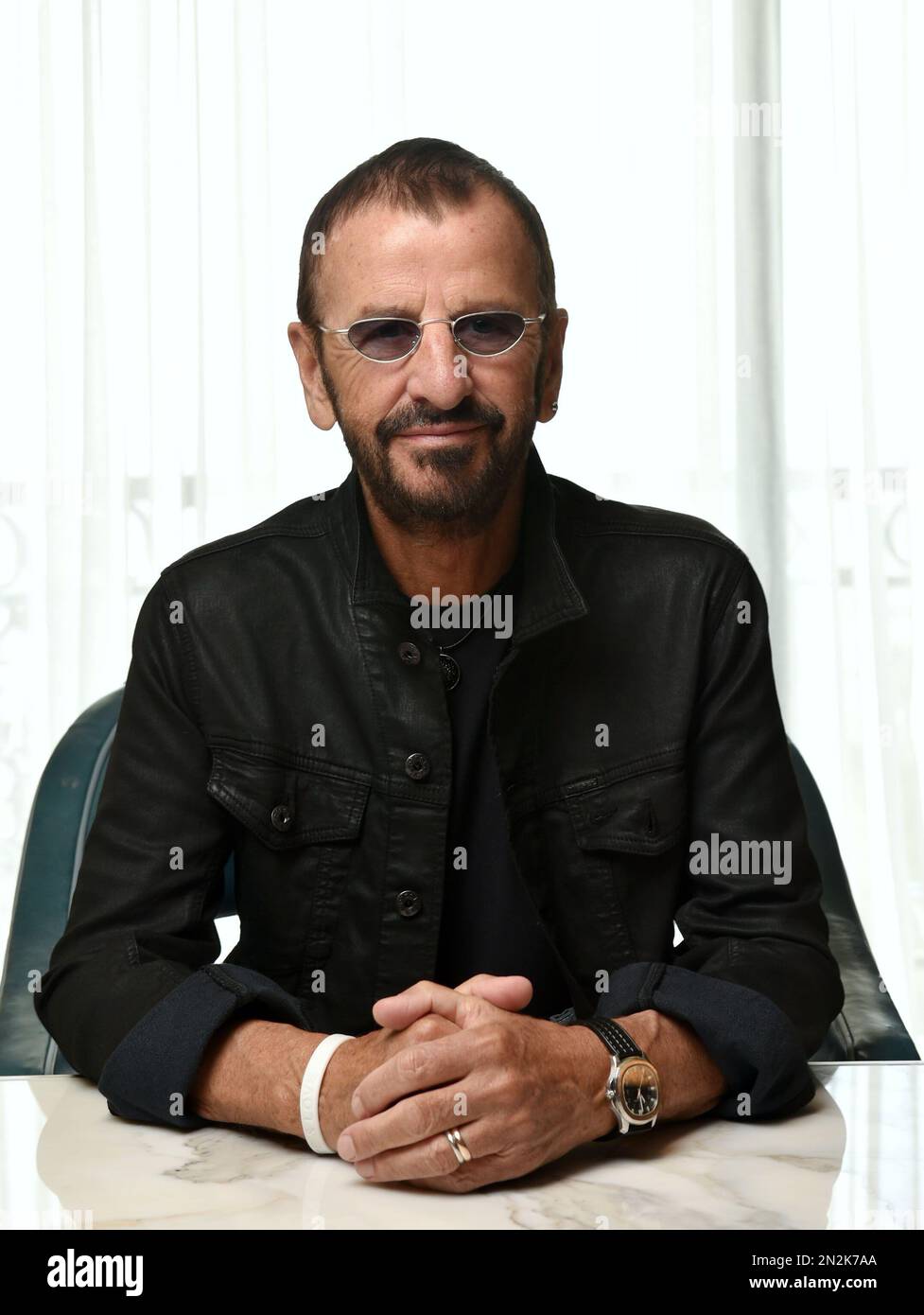 Ringo Starr poses for a portrait at The London Hotel on Monday, March ...