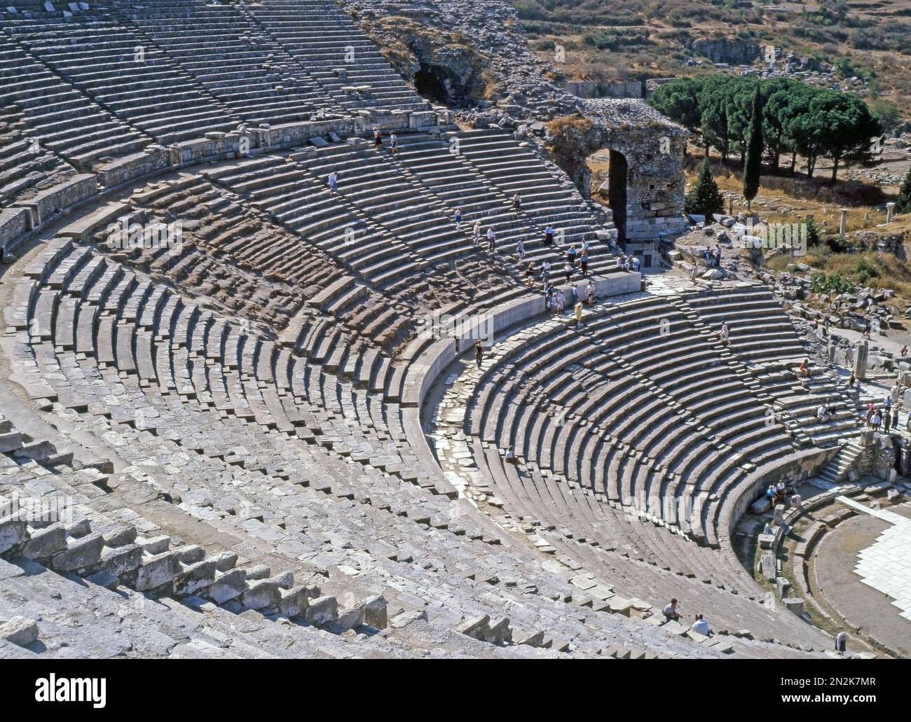 Greek Theater in Ephesus, Turkey Stock Photo - Alamy