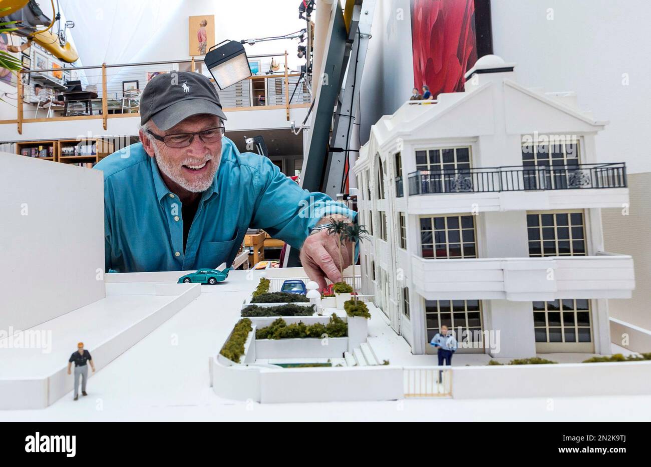 In this Friday, March 6, 2015 photo, retired architect Steve Meadows ...
