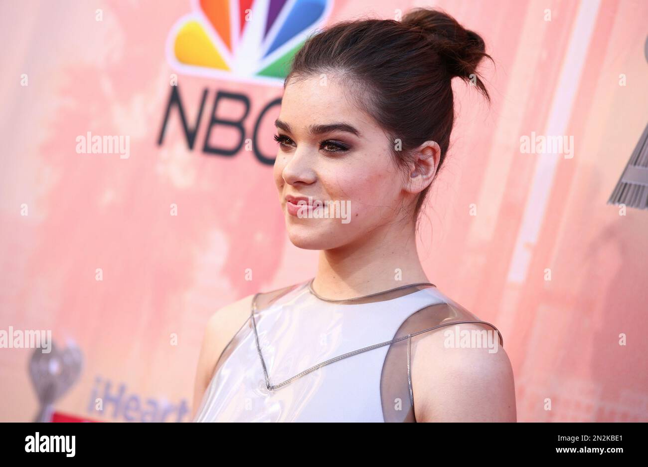Hailee Steinfeld arrives at the iHeartRadio Music Awards at The Shrine ...
