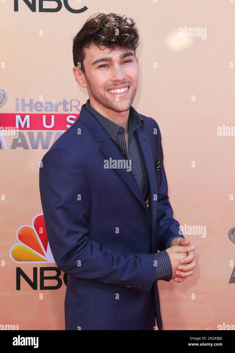 Max arrives at the iHeartRadio Music Awards at The Shrine Auditorium on ...