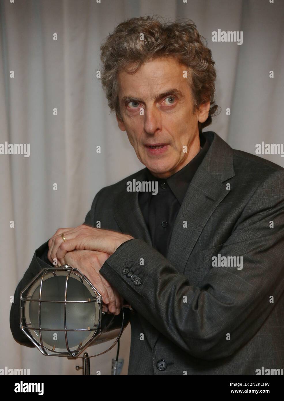 Peter Capaldi poses for photographers upon arrival for the 20th Jameson ...