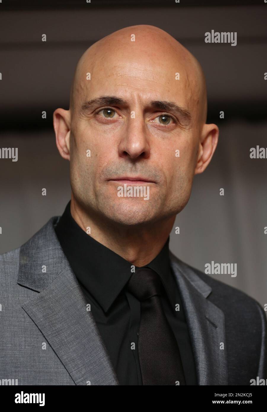 Mark Strong poses for photographers upon arrival for the 20th Jameson ...