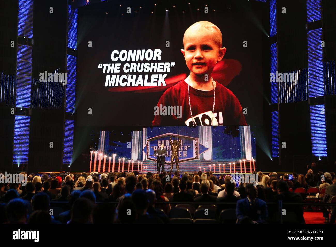 Steve Michalek, father of the late Connor "The Crusher" Michalek, 8 ...