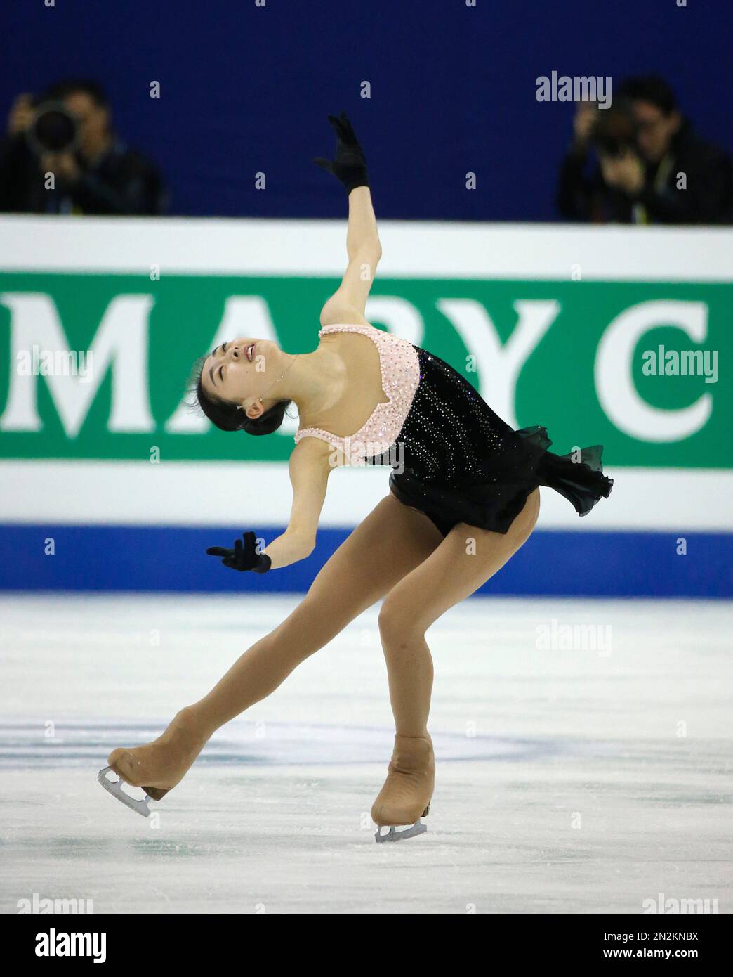 Li Zijun of China performs during the Ladies Free Skating event in the ...