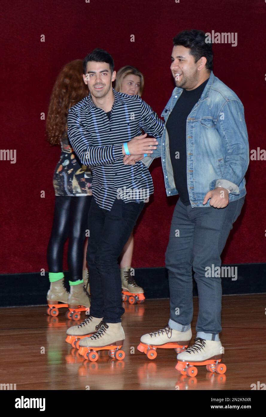 EXCLUSIVE - Joe Jonas attends Just Jared's Throwback Thursday Party ...