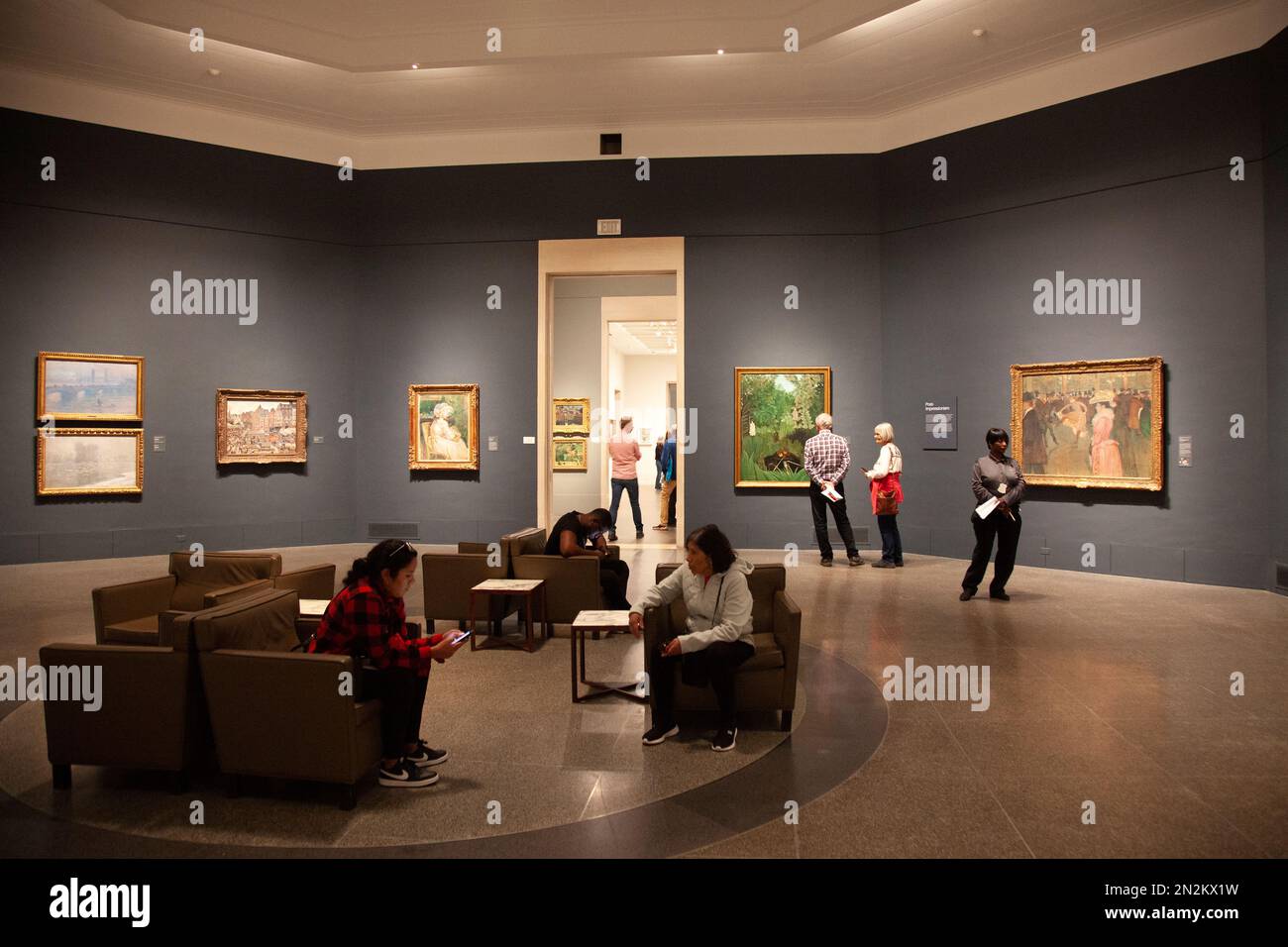 Philadelphia Museum of Art- Post-Impressionism Gallery Room of ...