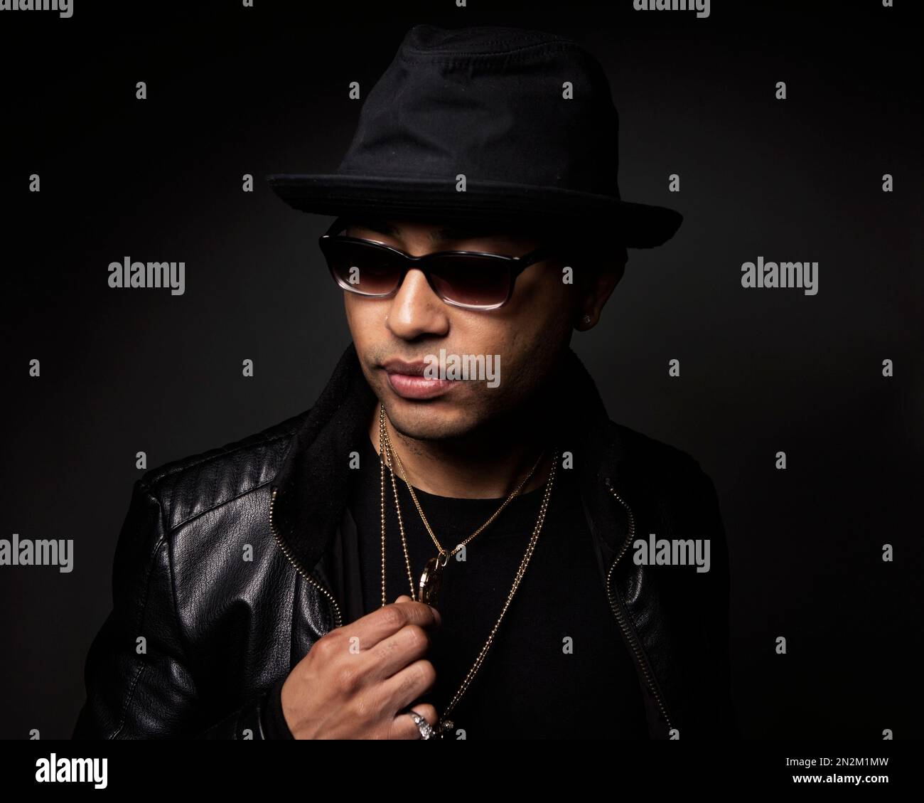 Puerto Rican singer-songwriter Toby Love poses for a portrait on ...