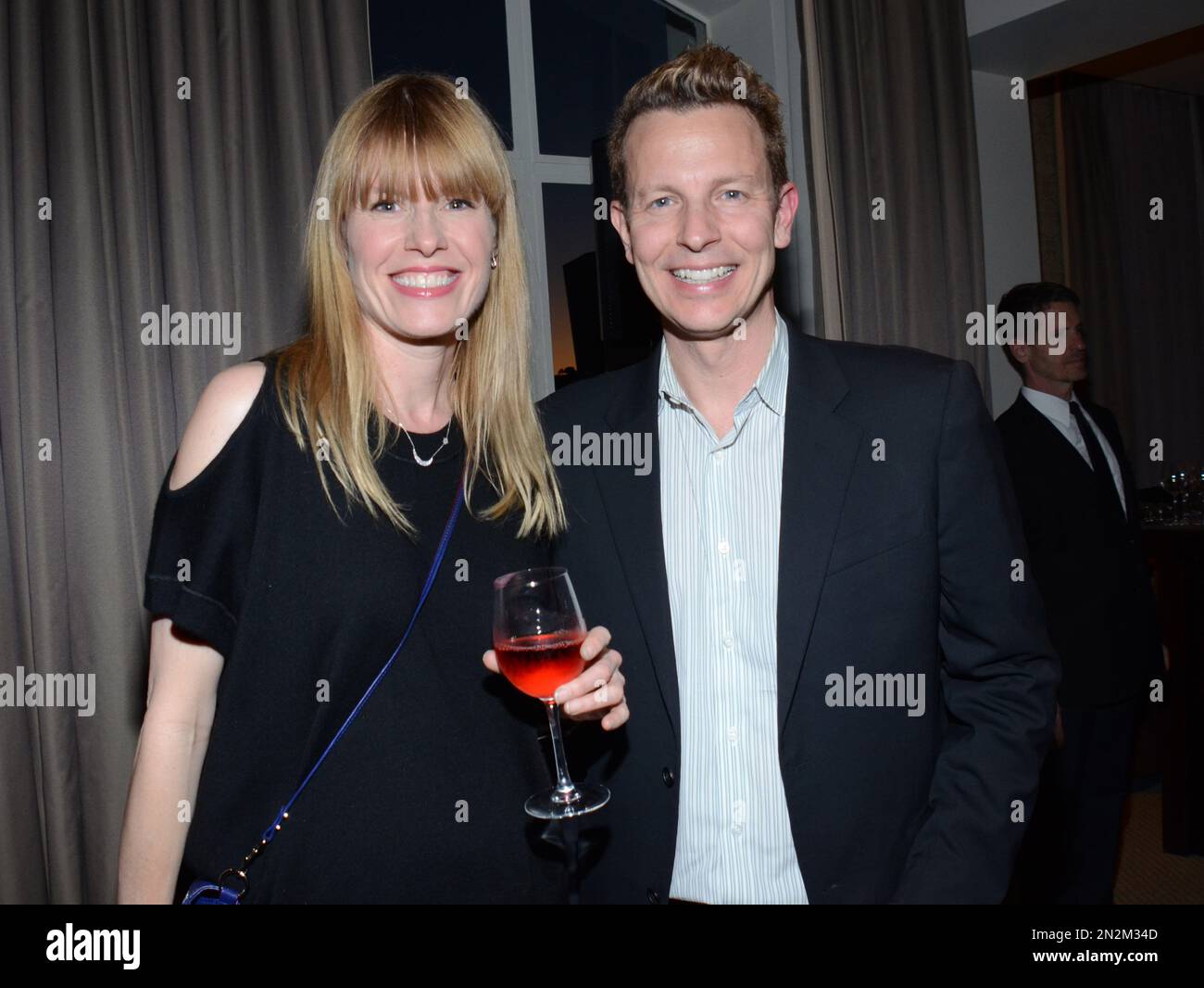 Jessica Bendinger and Nathan Coyle attend the "Broadway To Hollywood ...