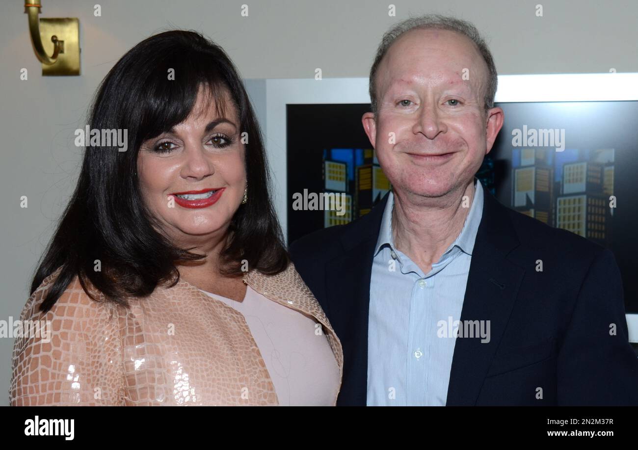 The Broadway League Executive Director Charlotte St. Martin and lyricist Jack Feldman attend the ...