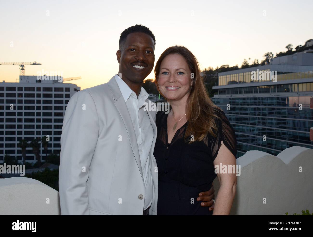Actor Corey Reynolds and Tara Reynolds attend the "Broadway To ...