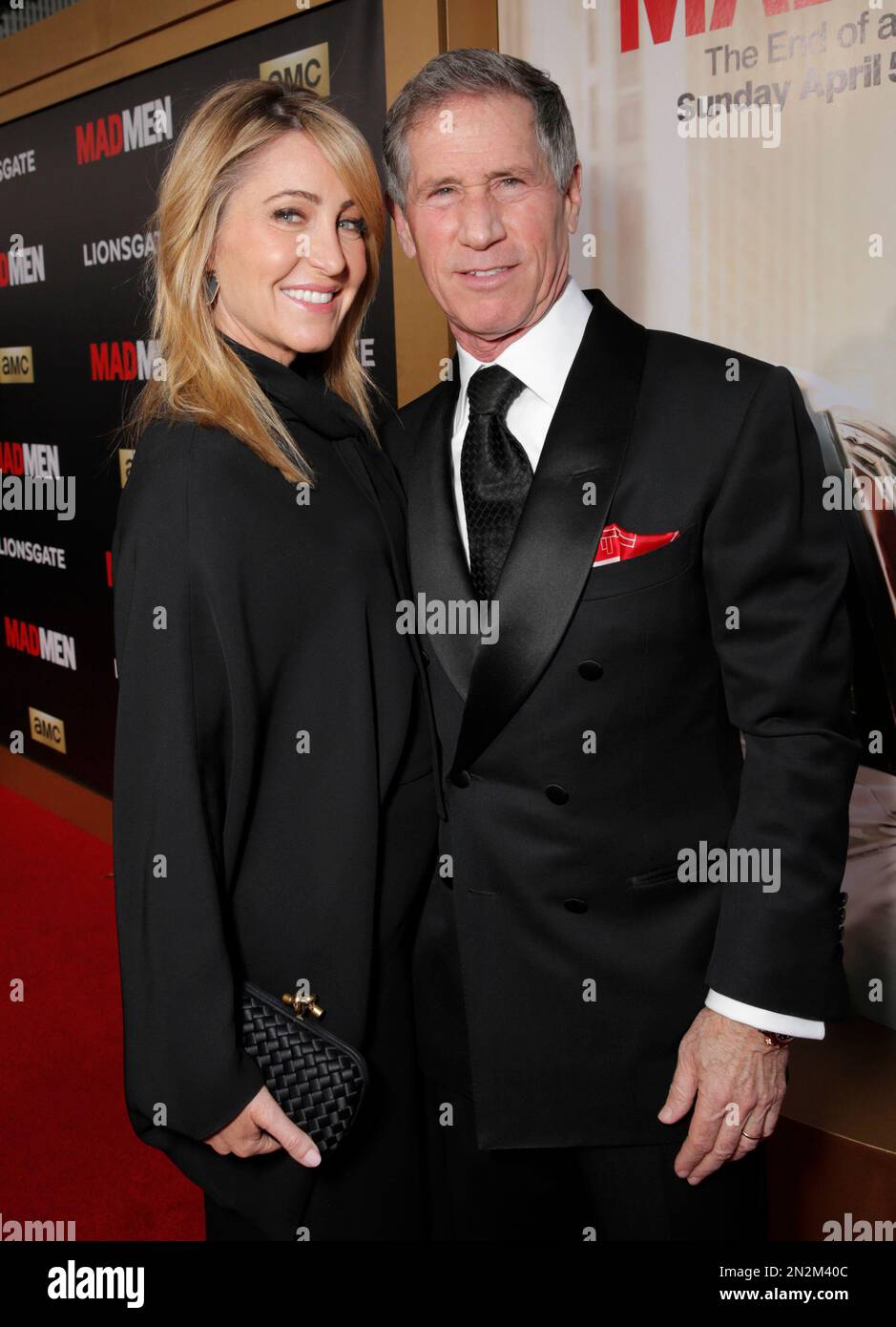 Laurie Demarest, left, and Jon Feltheimer, CEO of Lionsgate ...