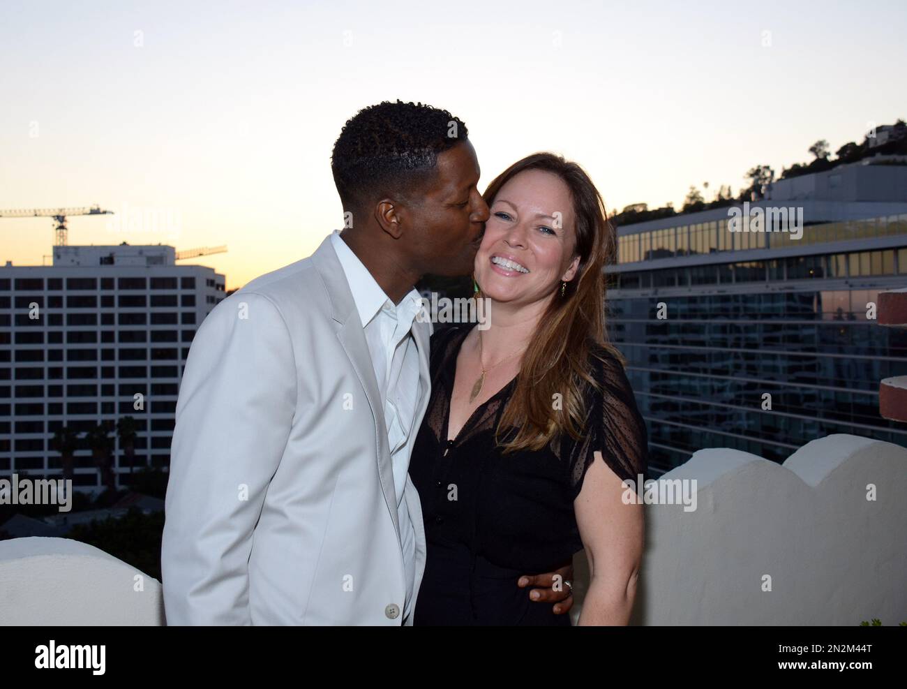 Actor Corey Reynolds and Tara Reynolds attend the "Broadway To ...