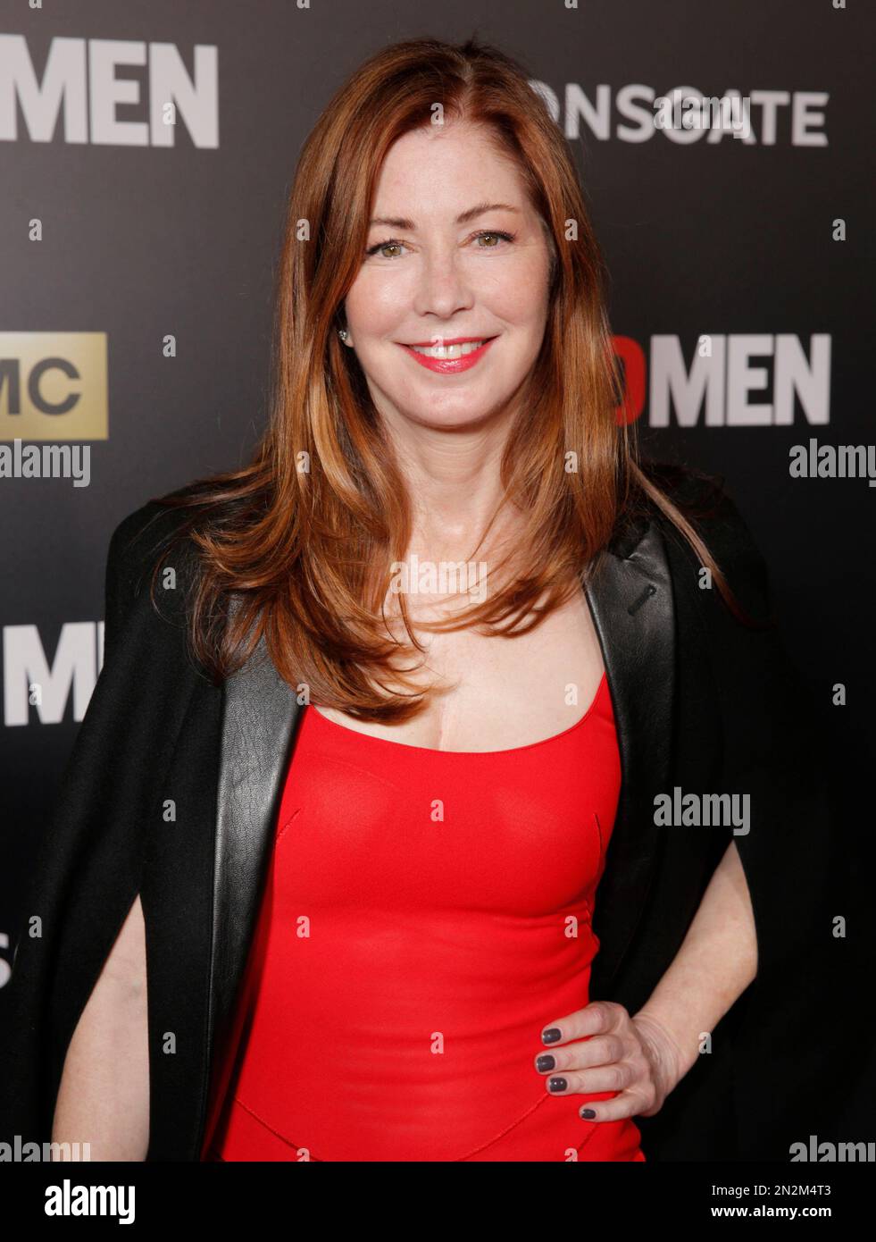 Dana Delany arrives at AMC's Black & Red Ball to celebrate the final ...