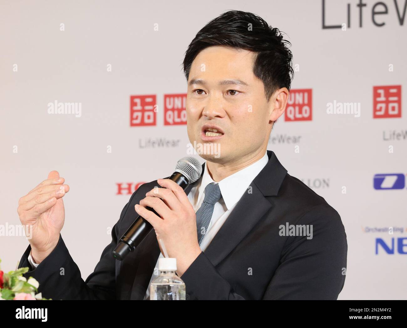 Tokyo, Japan. 7th Feb, 2023. Japan's professional wheelchair tennis ...