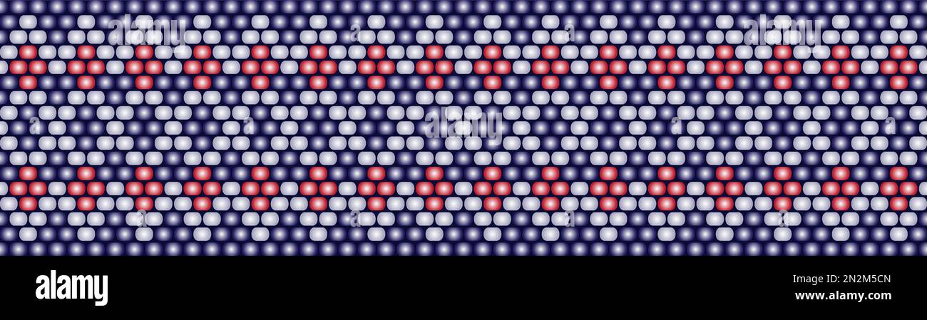 White beaded border Stock Vector Images - Alamy