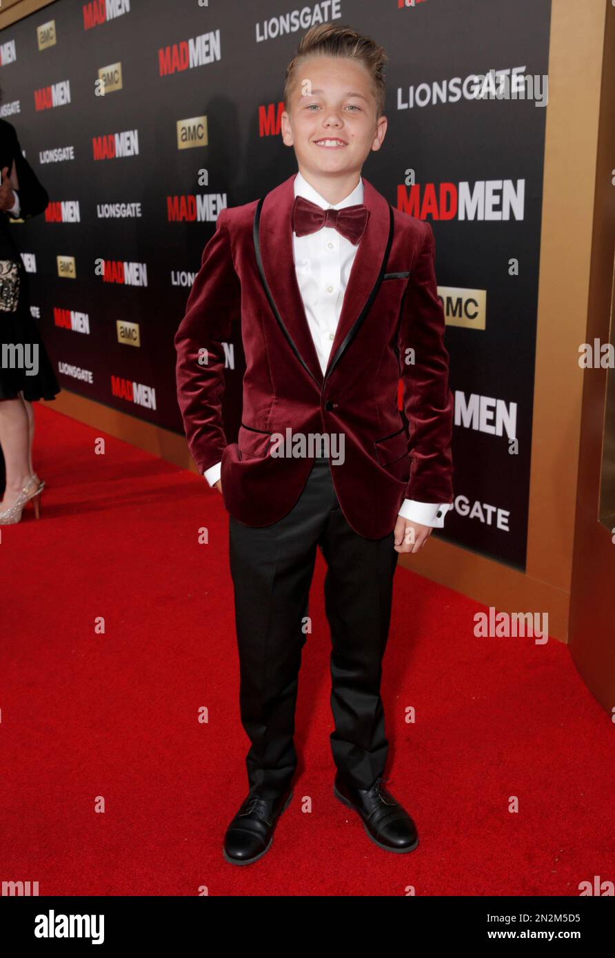 Mason Vale Cotton arrives at AMC's Black & Red Ball to celebrate the ...