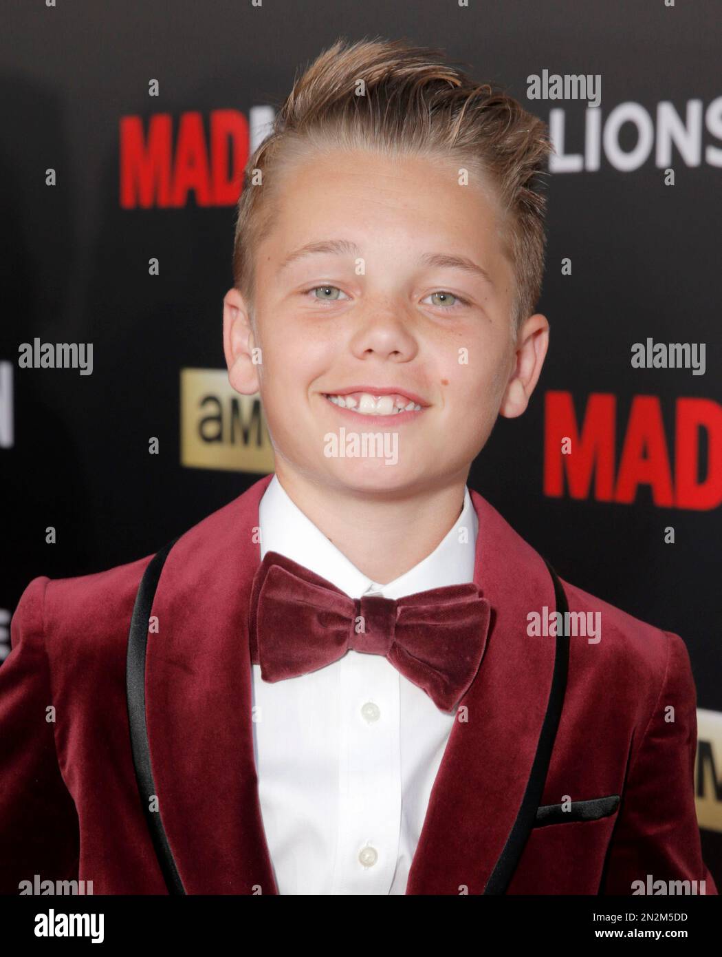 Mason Vale Cotton arrives at AMC's Black & Red Ball to celebrate the ...