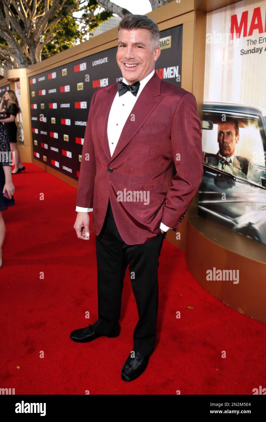 Bryan Batt arrives at AMC's Black & Red Ball to celebrate the final ...