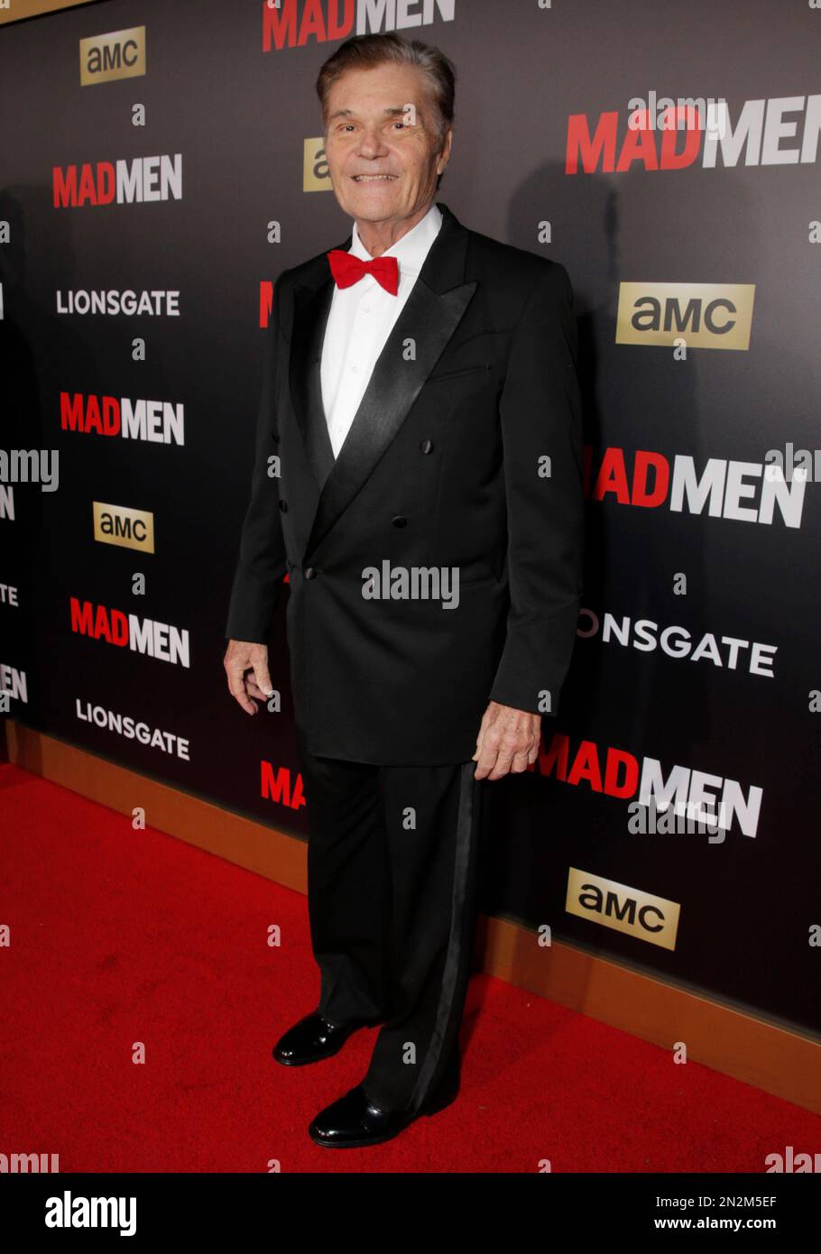 Fred Willard arrives at AMC's Black & Red Ball to celebrate the final ...