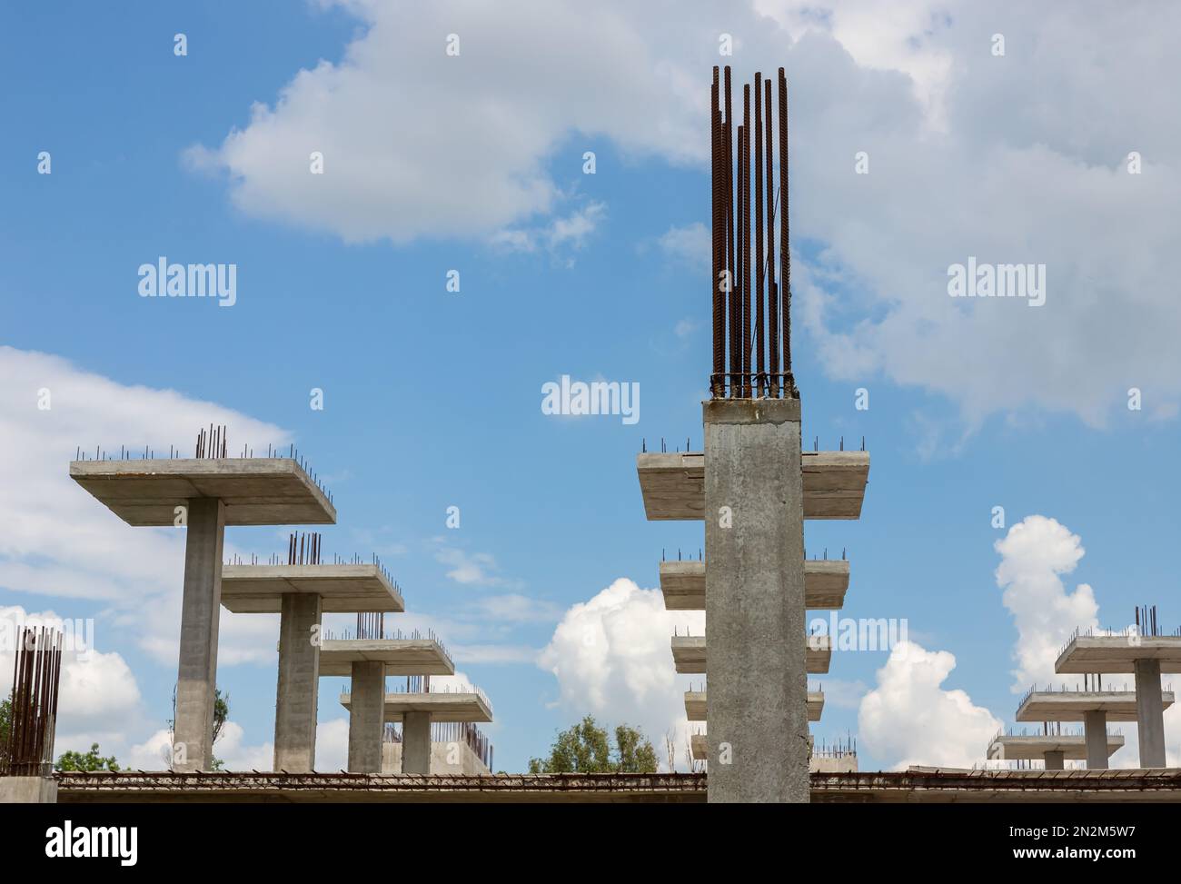 construction of reinforced concrete structures Stock Photo - Alamy