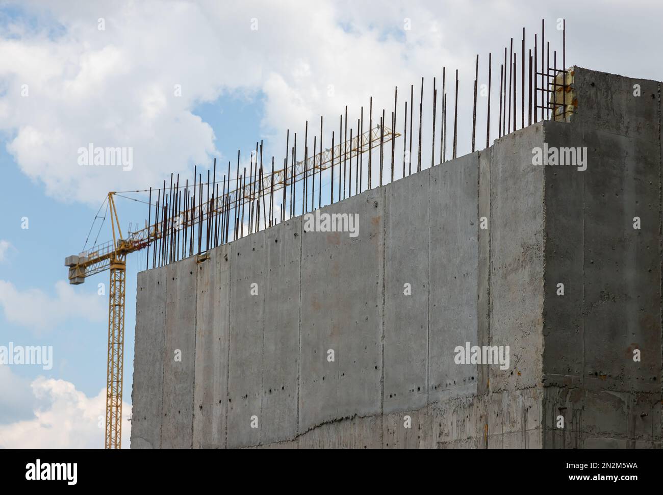 construction of reinforced concrete structures Stock Photo - Alamy