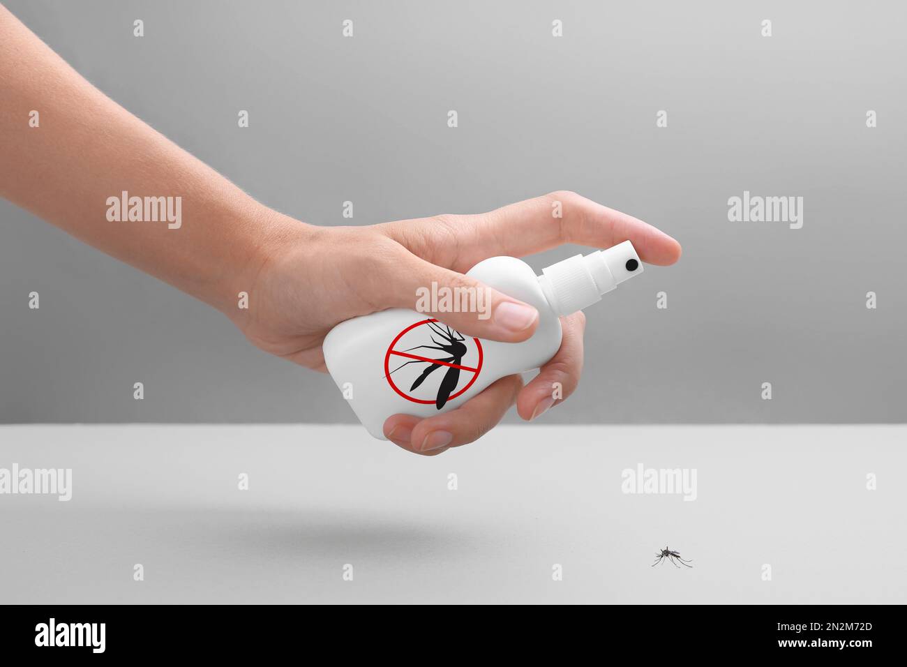 Woman mosquito spraying hi-res stock photography and images - Alamy